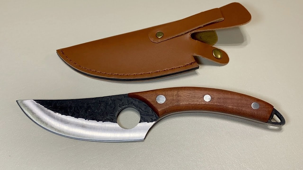 Boning 10” Knife, Handmade Butcher Knife, German High Carbon Stainless ...