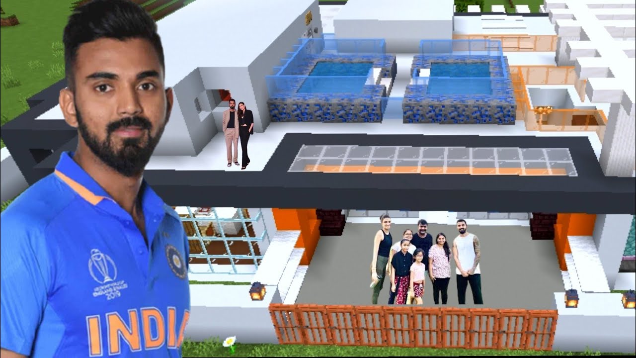 Kl Rahul House Tour || Kl Rahul || Minecraft Modern House - YouTube
