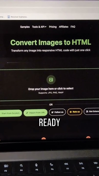 Effortless Design to Code: Convert Images to HTML Instantly! - YouTube