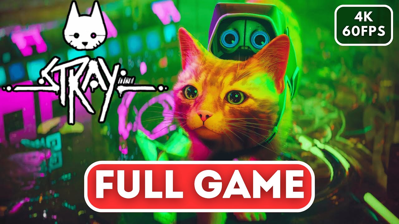 STRAY Gameplay Walkthrough FULL GAME【4K 60FPS】No Commentary - YouTube