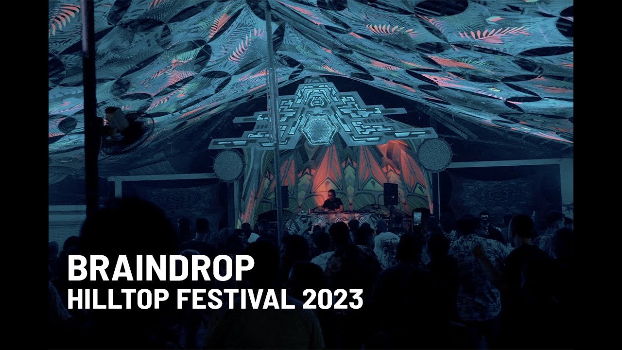 Braindrop | Hilltop Festival Goa, 2023 - YouTube