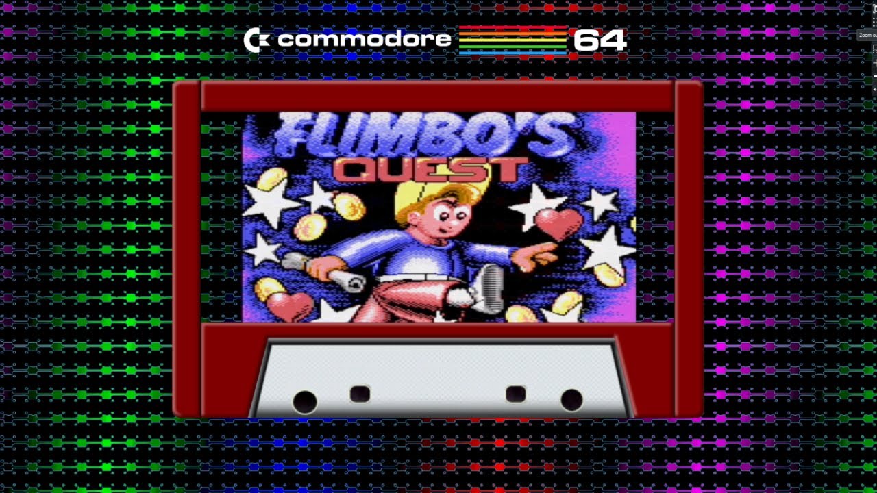 Commodore 64 Game Music - FLIMBO'S QUEST ChipTune Sid Intro Music - YouTube