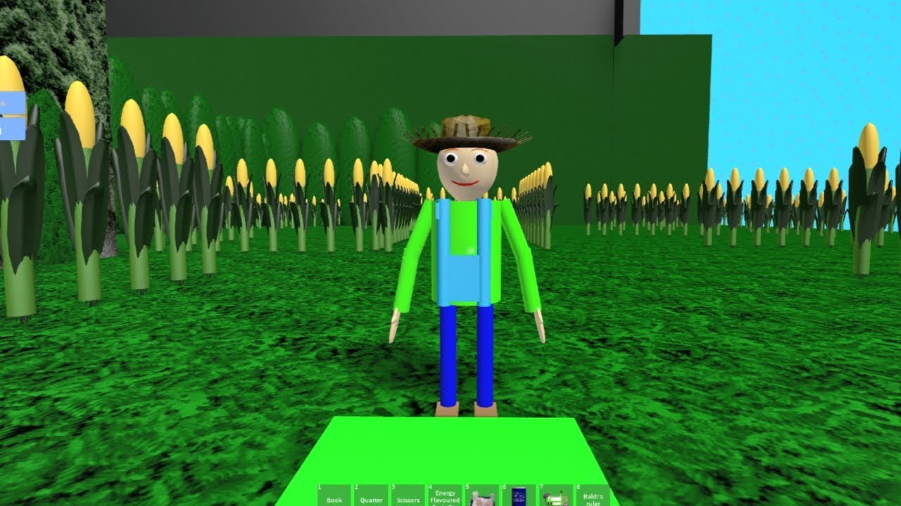 Play as Baldi Farm - YouTube
