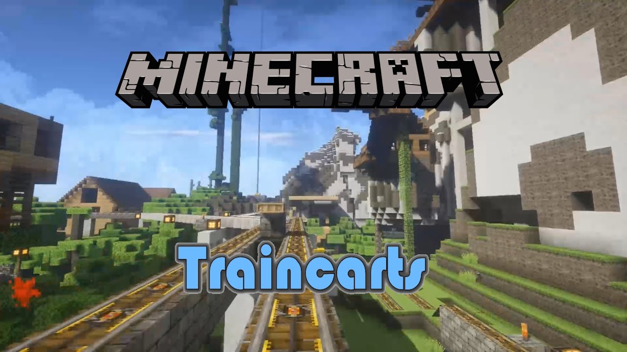 【拉斯特實況】Minecraft Traincarts Plugin 捷運開跑!! 我的伺服器捷運 - YouTube