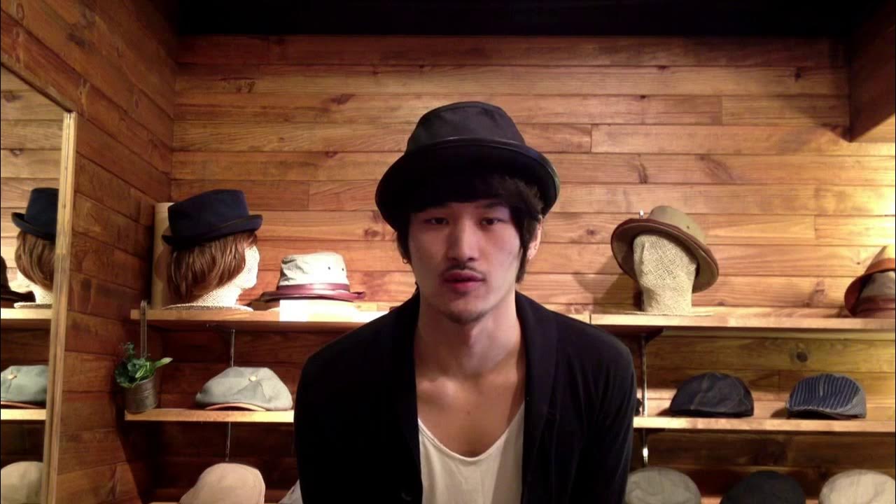 烏帽子RAKUDA HATポークパイ - YouTube