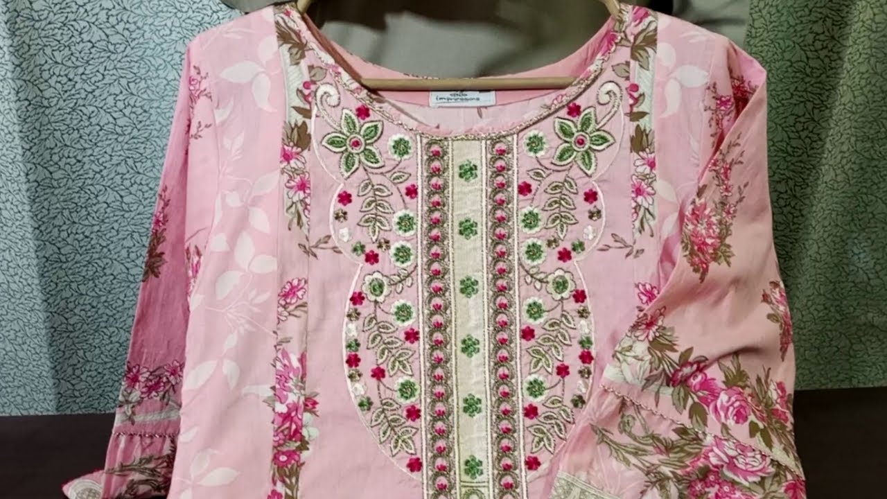 Stitched Pakistani Designer Summer Collection 2023 ||Lawn Suit Designs ...