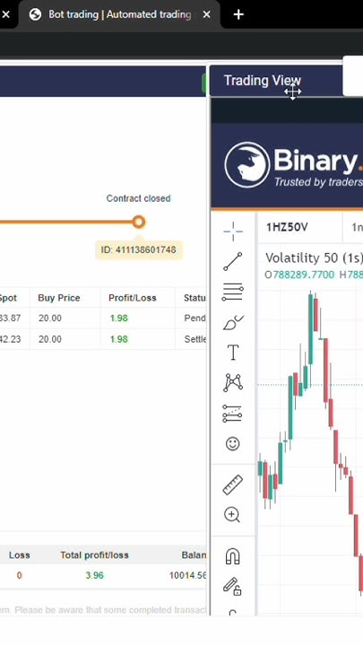 HD MASTER binary bot quick take profit - YouTube