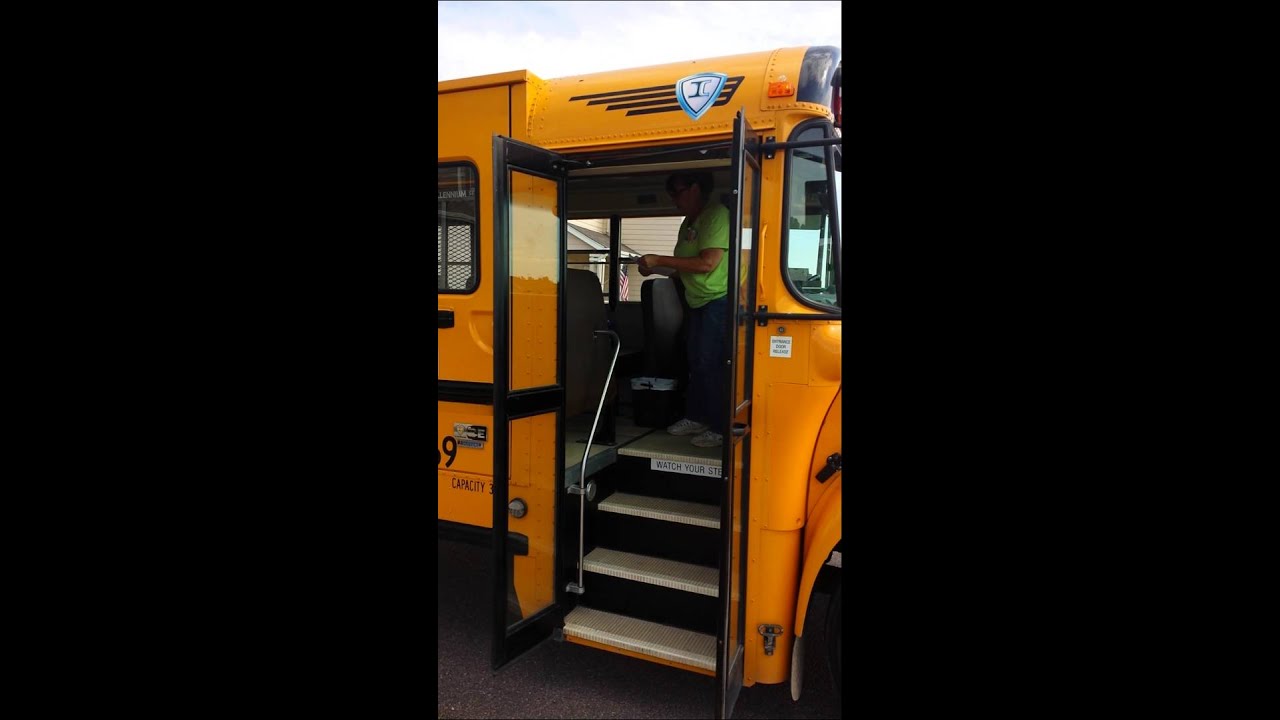 First School Bus Ride - YouTube