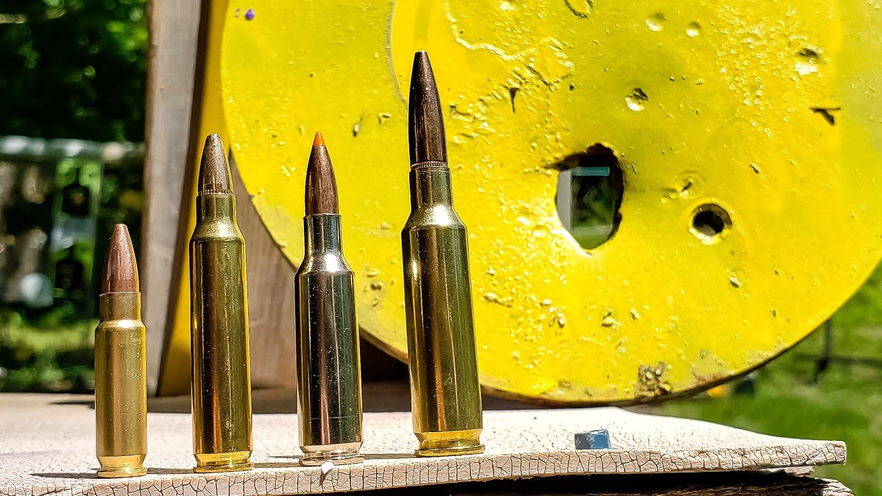 Holes in AR500??? - 5.7 vs 223 vs 224 vs 6.5cm 💥💥💥 - YouTube