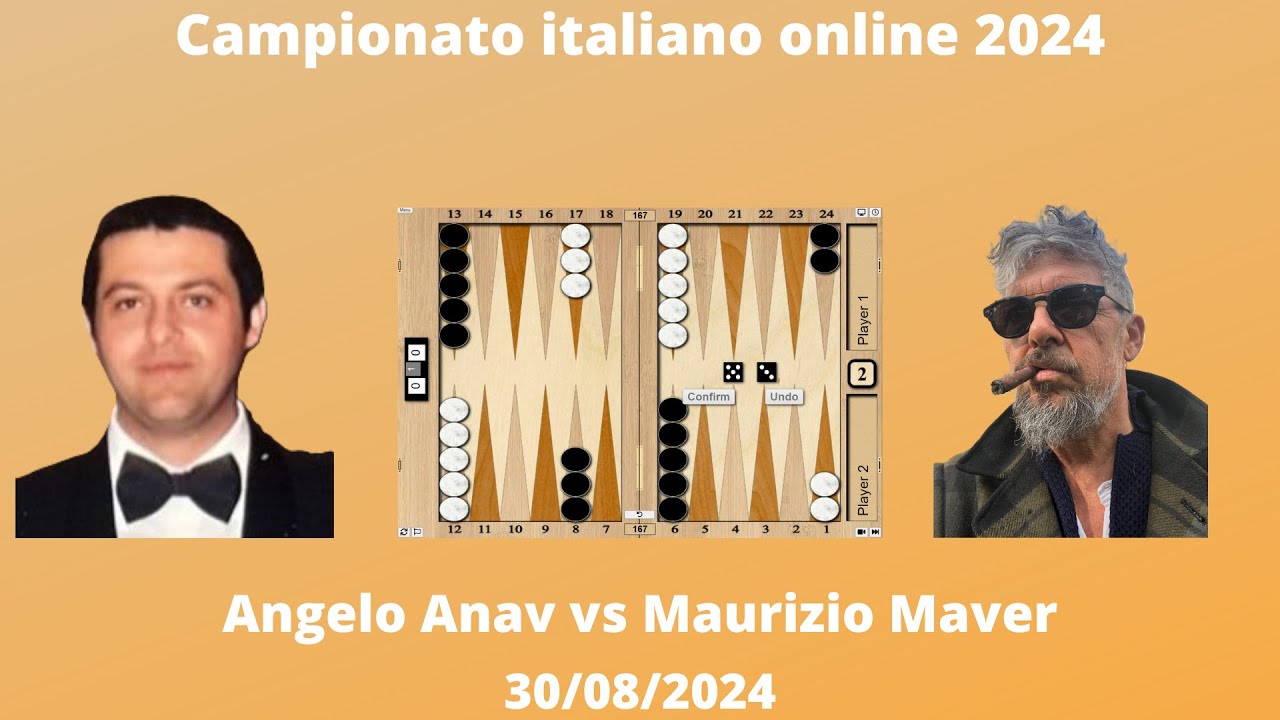 Campionato italiano online - Finale - Angelo Anav vs Maurizio Maver ...