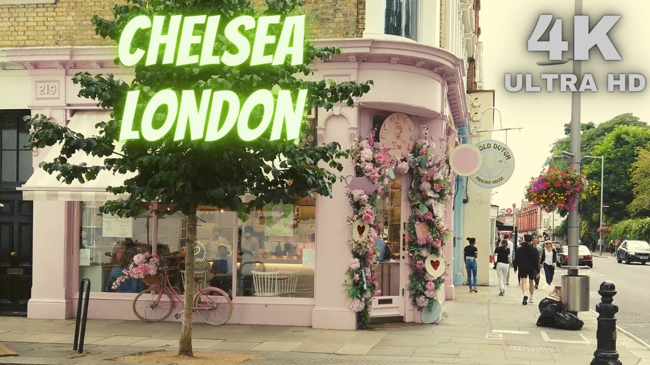 Sunday Walk on Chelsea, London | King's Rd, Sloane Square | 4K Walking ...
