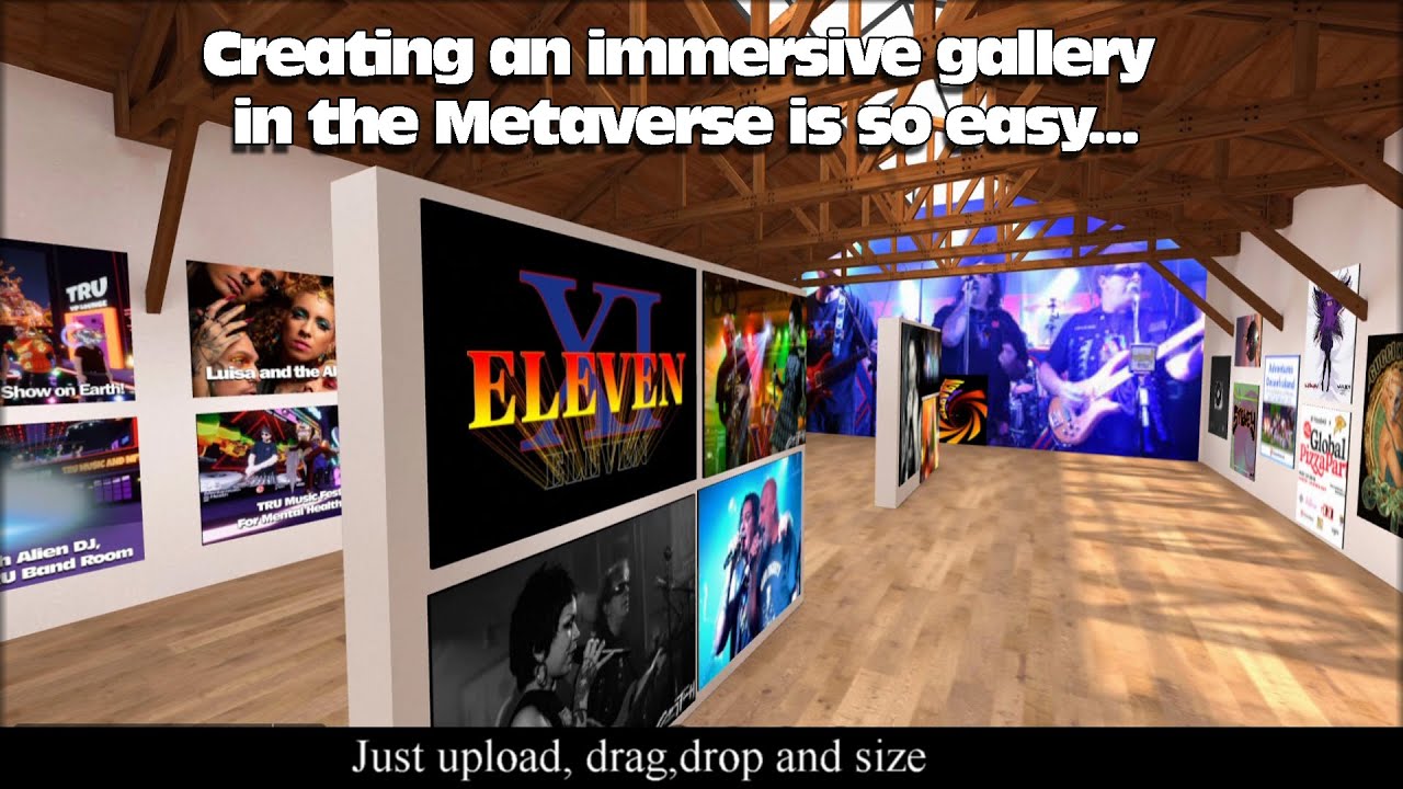 Creating an immersive gallery in the metaverse is so easy... - YouTube