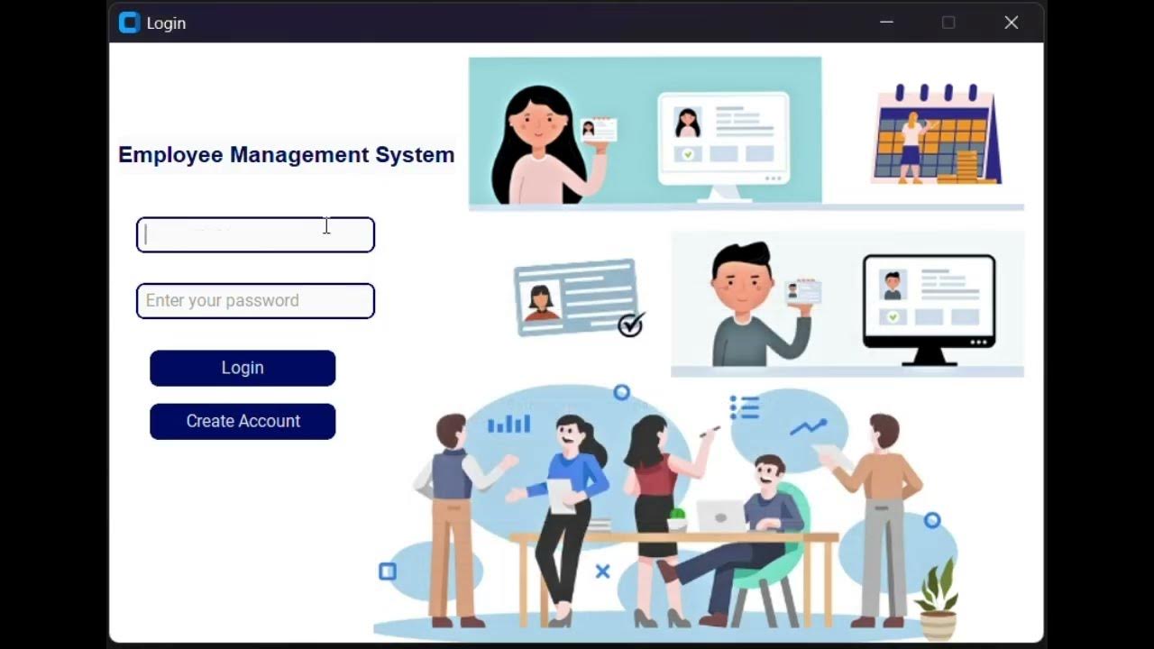 Employee Salary Management System | Computer Science LED Project 1 ...