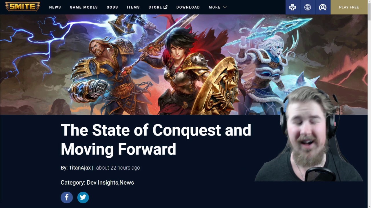 SMITE SEASON 7! NEW CONQUEST INFO INCON REVIEW! - YouTube