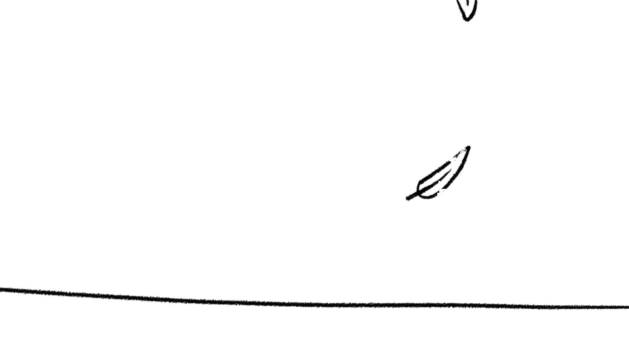 Falling Feather Animation - YouTube