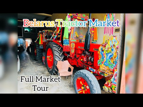Belarus Tractor Market Tour  | Visiting Dealer Showrooms & Exploring Latest Models 🚜