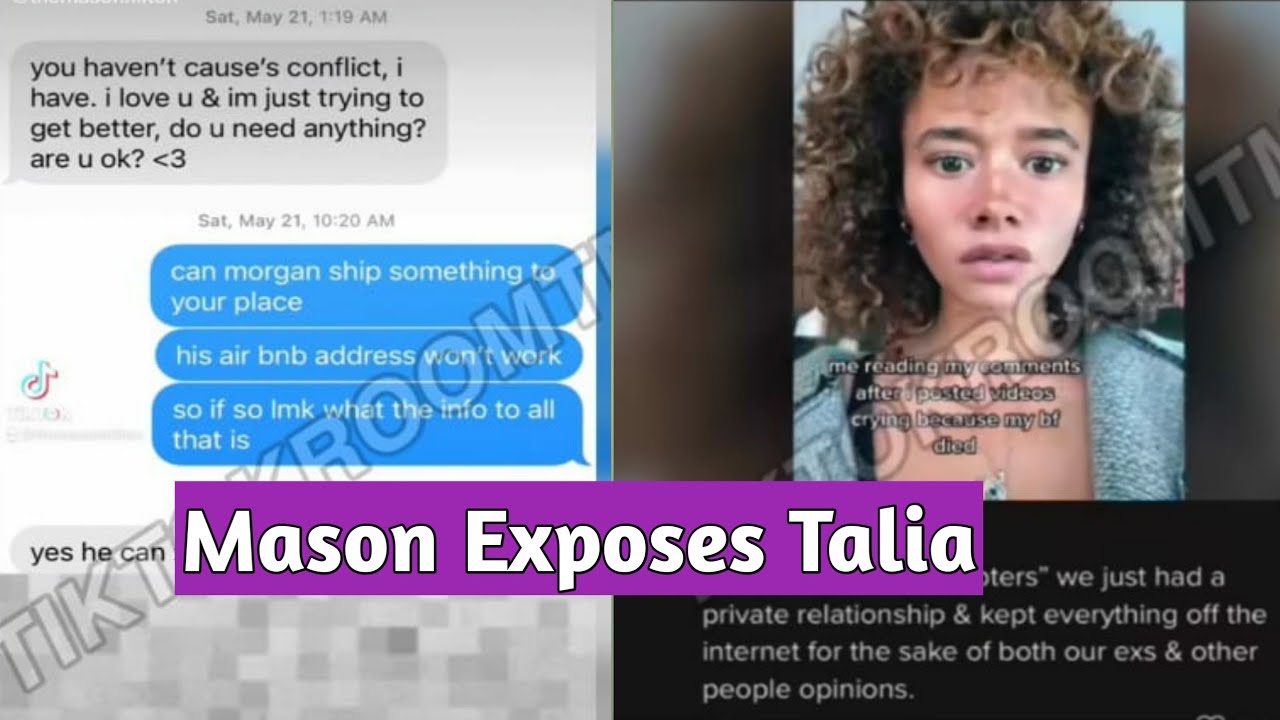 Mason Hilton Exposes Talia Jackson after She admitted being Cooper's ...