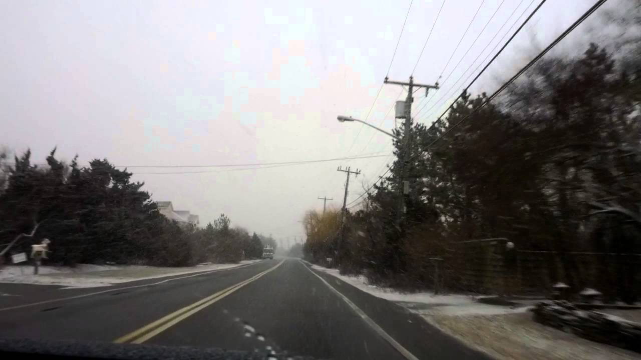 The Hamptons in winter - Long Island, New York (21 Jan. 2013) - YouTube