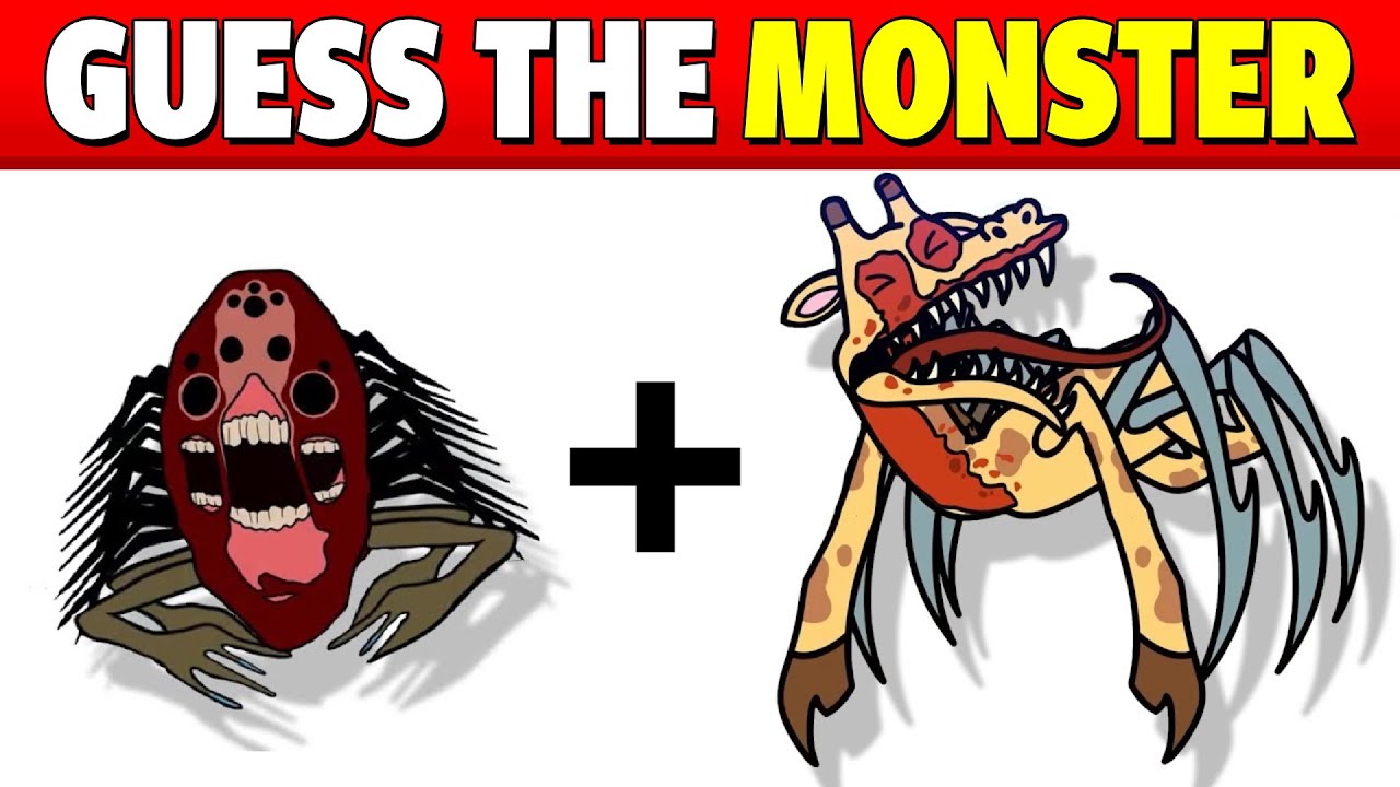 🦒🕷Guess The MONSTERS By EMOJI & VOICE | Zoochosis Animation | Horror ...