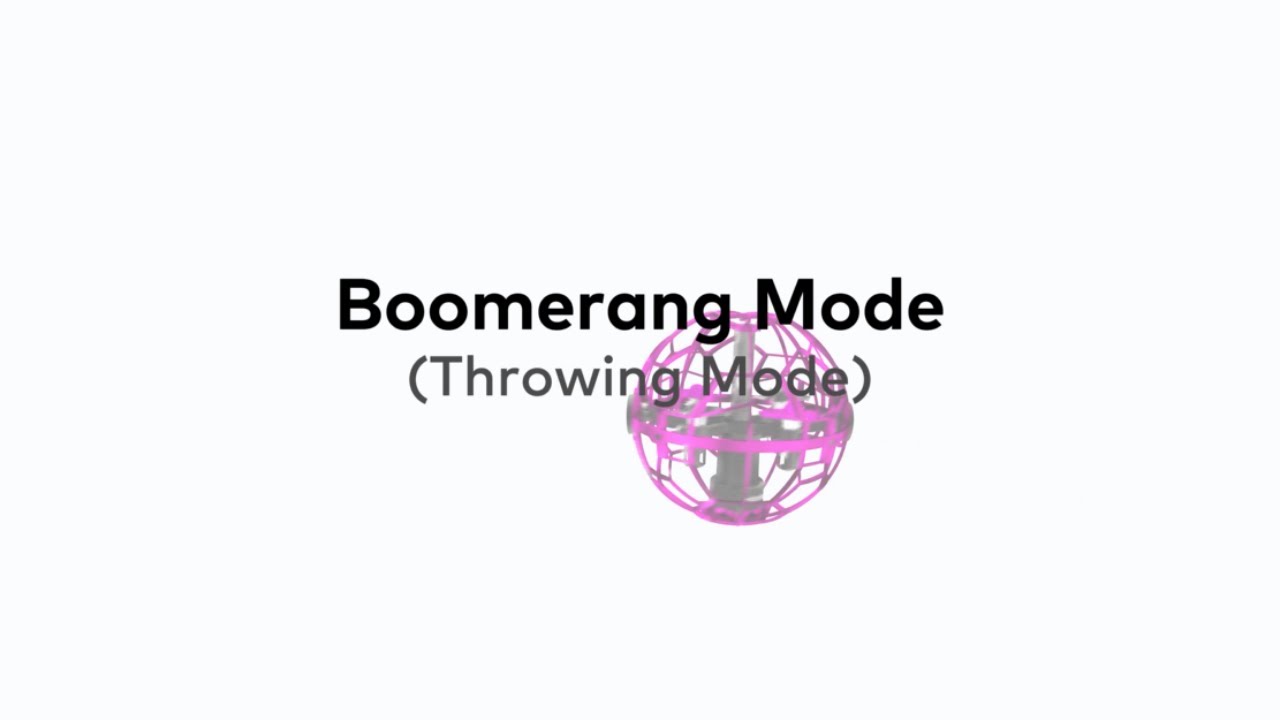 How To Use Boomerang Mode URANHUB Flying ORB Ball YouTube How To Use Boomerang Mode URANHUB Flying ORB Ball YouTube