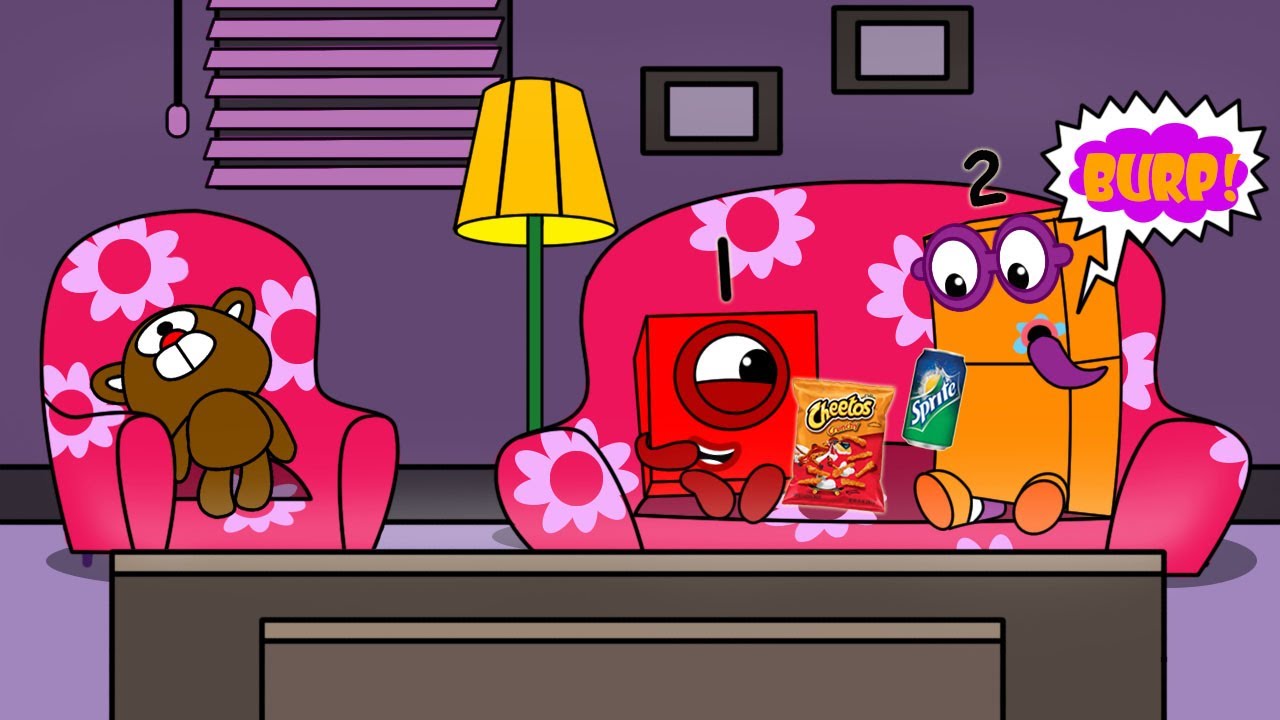 Funny stories, Numberblocks 2 drinks to much Sprite - Numberblocks ...