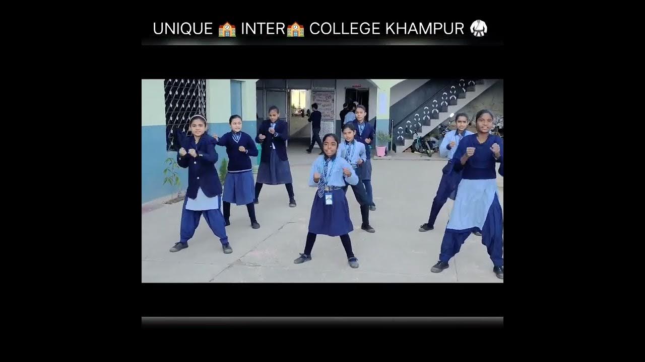 unique inter college, khampur.....marshal art teach us how to protect ur self ... - YouTube