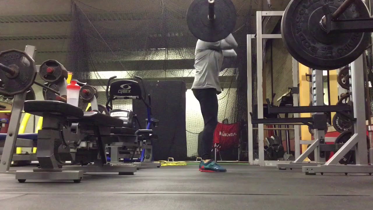Hang Clean- from mid-thigh - YouTube
