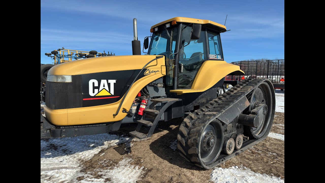 1995 Cat Challenger 55 Track Tractor selling at auction March 11, 2025 ...