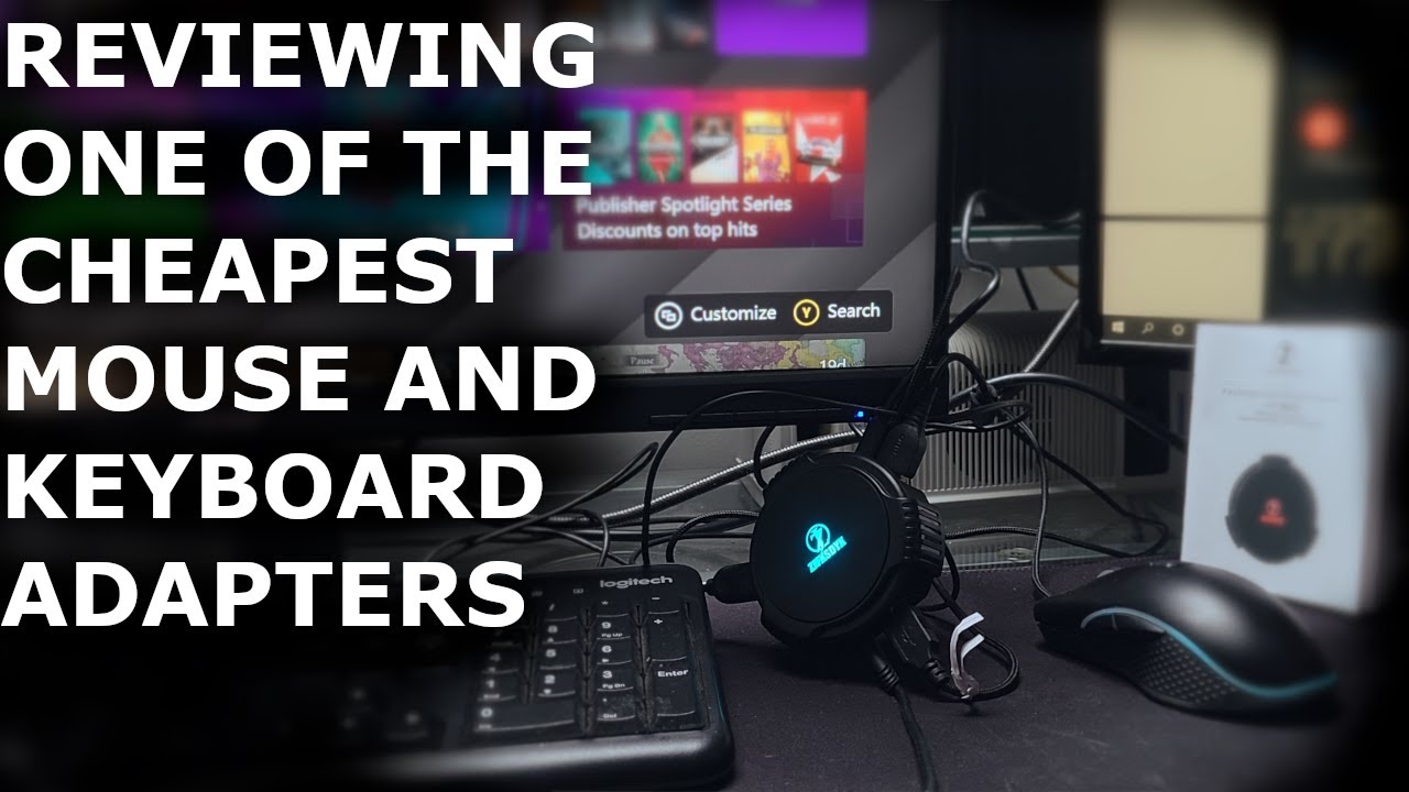 Reviewing one of the cheapest mouse and keyboard adapters on Amazon ...