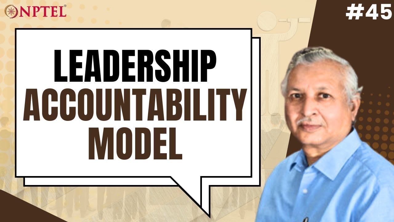 #45 Leadership Accountability Model | Leadership for India Inc ...