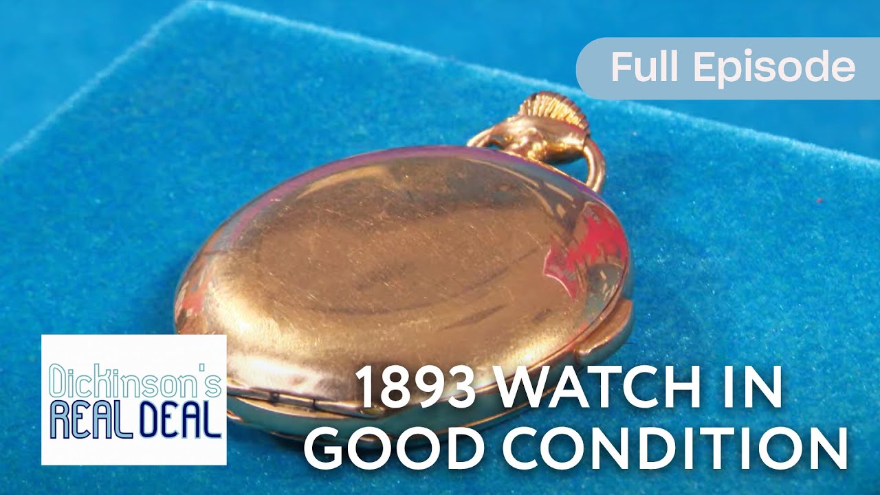Beautiful 18 Carat Gold Pocket Watch | Dickinson's Real Deal | S16 E14 ...
