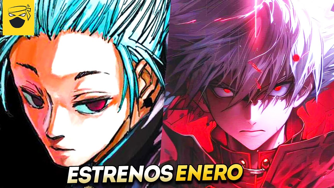 Estrenos Anime INSANOS ENERO 2025 🔥 NETFLIX, Crunchyroll, Disney+ ...