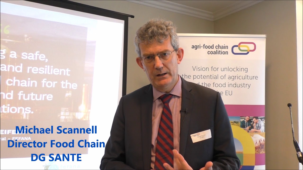 Michael Scannell (DG SANTE) at Agri-Food Chain Coalition event, 23 Nov ...