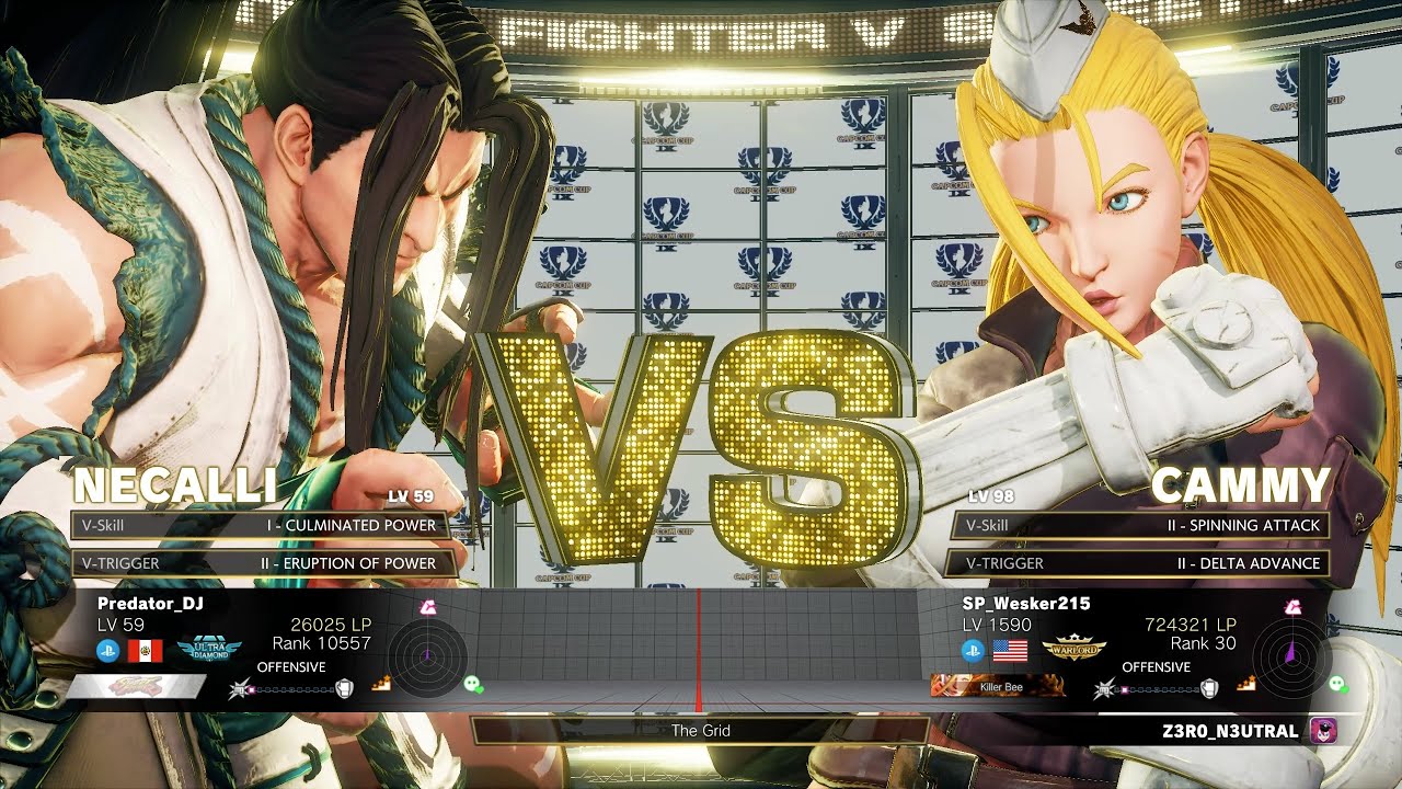 Warlord - SP_Wesker215 (Cammy) Vs Ultra Diamond - Predator_DJ ...
