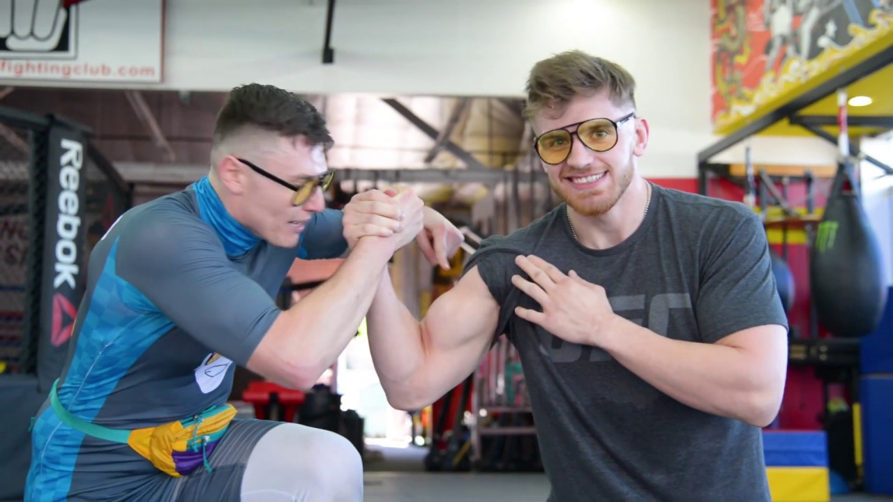 The Schmo Strength Trains with #10 UFC Middleweight Edmen Shahbayzan ...