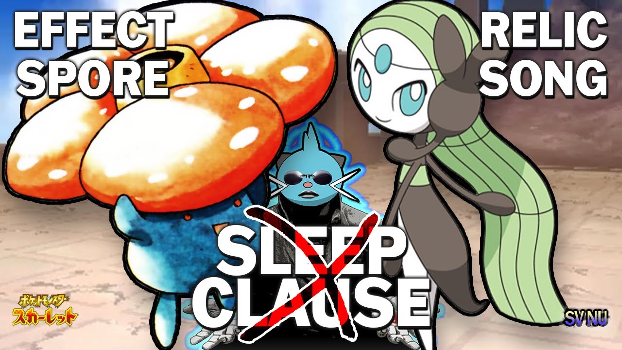 I WENT UNDEFEATED WITH SLEEP-SPAM VILEPLUME AND MELOETTA - YouTube