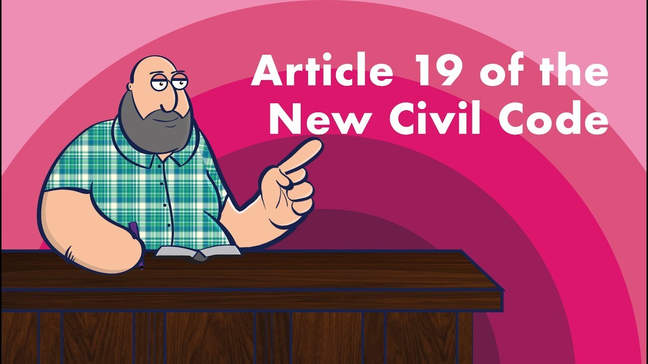 [TORTS AND DAMAGES] Article 19 of the New Civil Code - YouTube