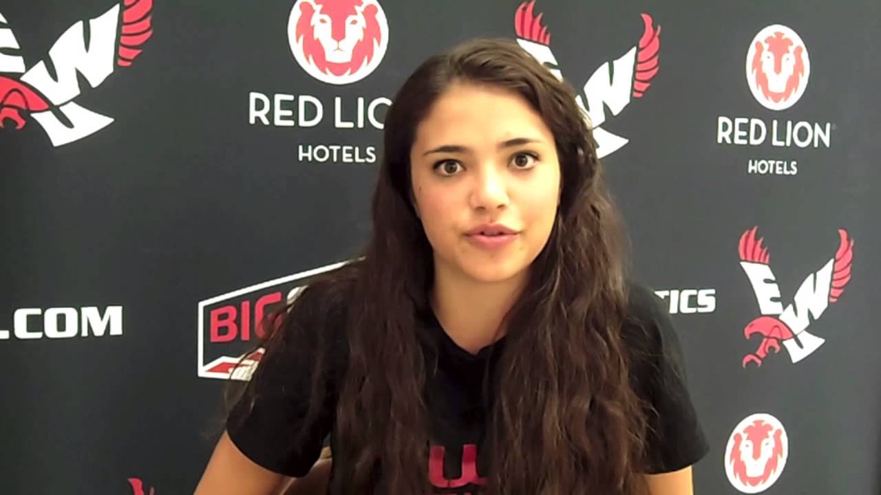 2014 EWU Volleyball - Introducing Chloe Weber - YouTube