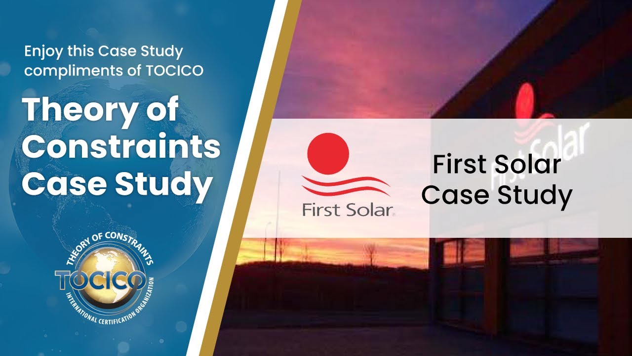 Ray Immelman - First Solar case study - YouTube