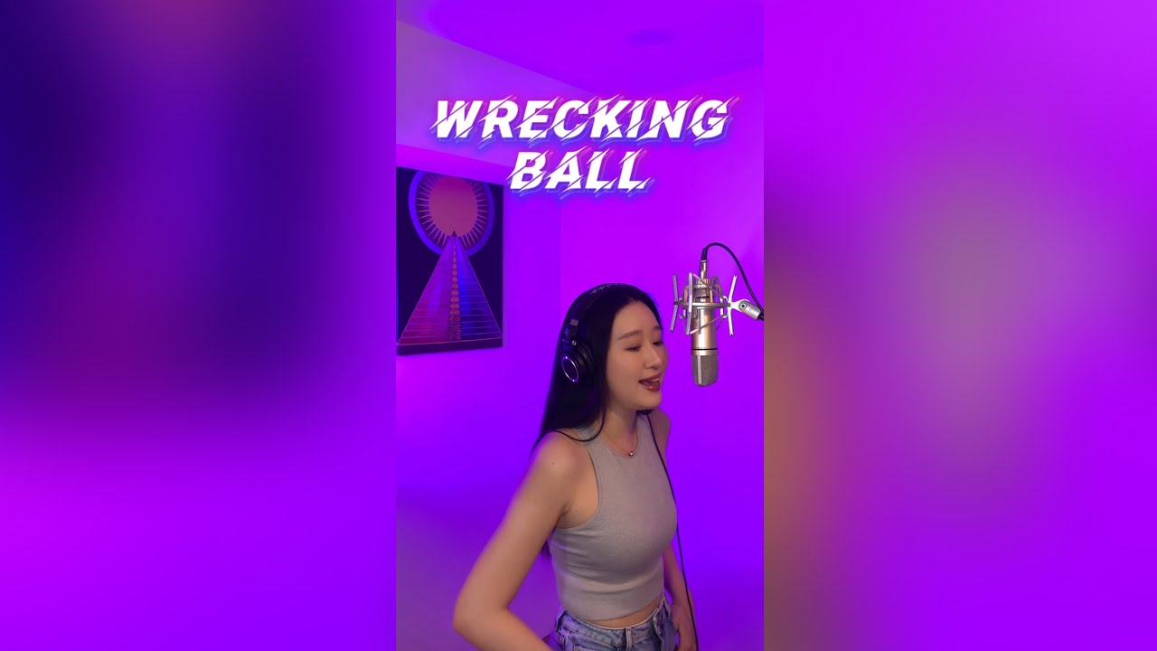 Miley Cyrus ''Wrecking Ball'' (Cover by RollRoll) - YouTube