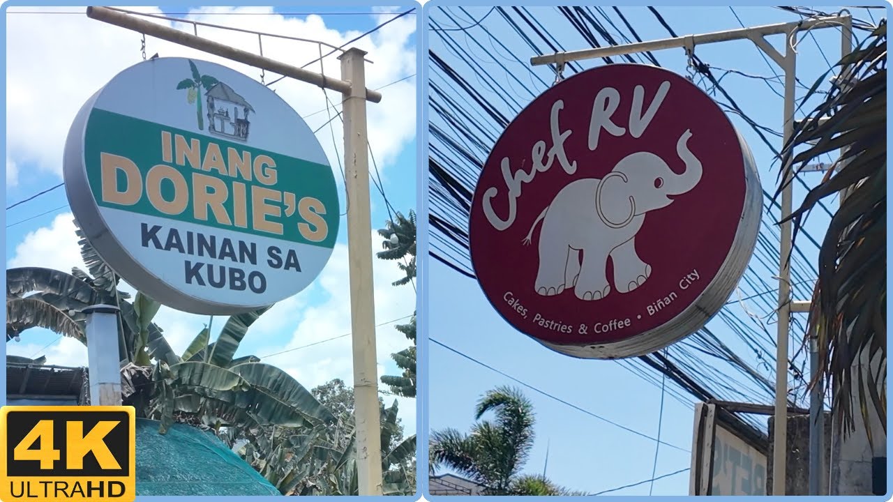[4K] Inang Dorie's Kainan sa Kubo & Chef RV Cafe: Laguna Food Trip ...