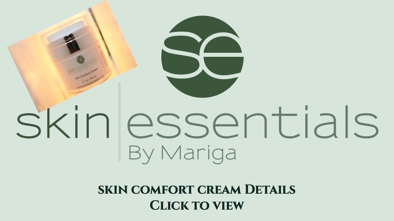 Skin Comfort Cream for soft, velvety skin - YouTube
