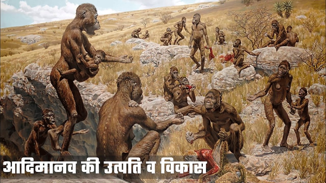 human origin and evolution |आदिमानव की उत्पति व विकास | aadimanav ki ...