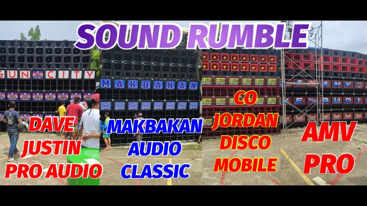 RUMBLE 4 SOUNDS SYSTEM | DAVE JUSTINE PRO AUDIO | MAKBAKAN AUDIO ...