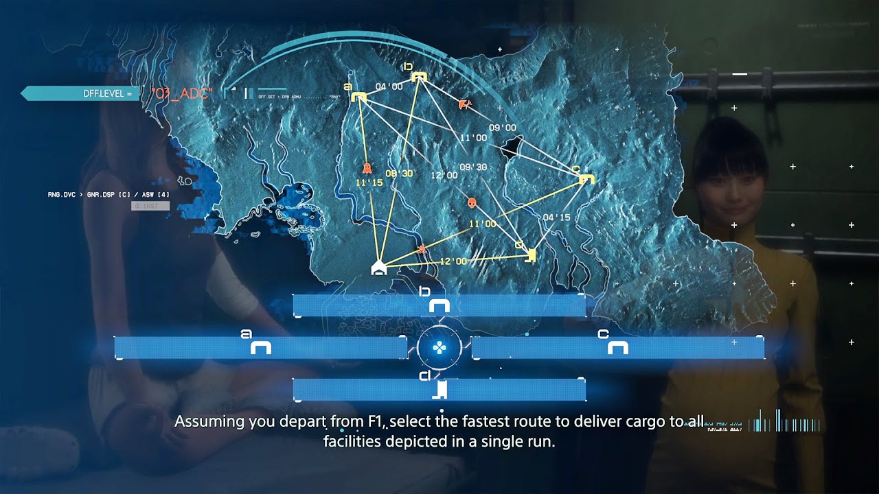 Death Stranding 2 - Rainy Puzzle Solution | Fastest route to deliver ...