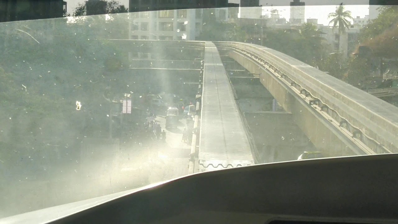 Monorail Mumbai Journey Chembur To Dadar - YouTube
