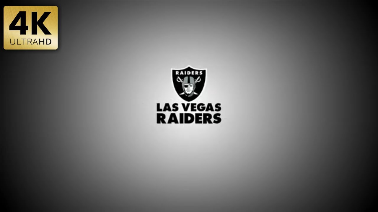 Las Vegas Raiders NFL Animated Logo Team Intro - 4K Background - YouTube