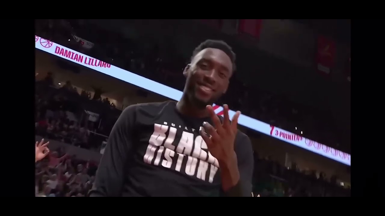Damien Lillard 71 point game|Every point - YouTube