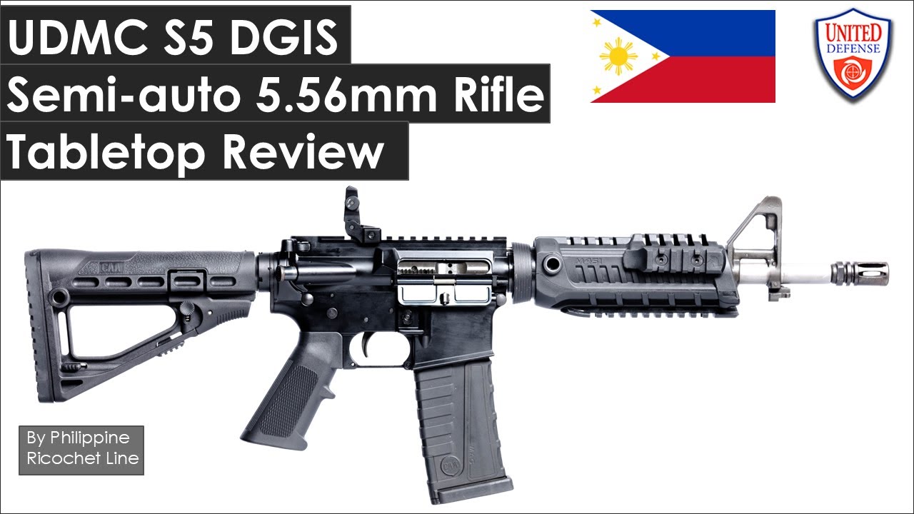 UDMC S5 DGIS Tabletop Review (Usapang Baril 33) - YouTube