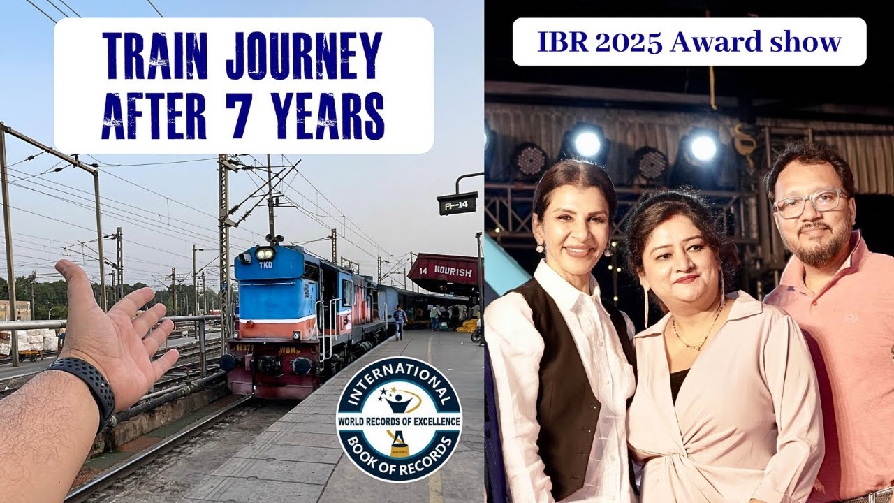 After 10 Years on a Train – My Journey to the International Book of Records 🏆 - YouTube